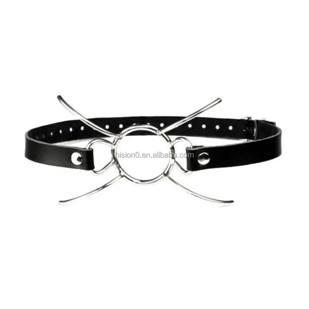 Stainless Steel Spider X Style Open Mouth Restraint Gag