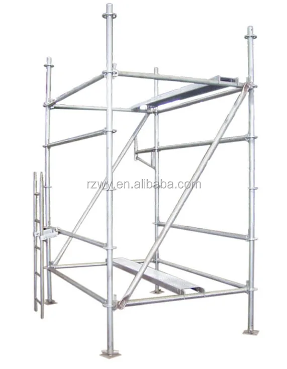 Sistem Perancah Modular Sistem Perancah Kunci Cincin Aluminium - Buy ...