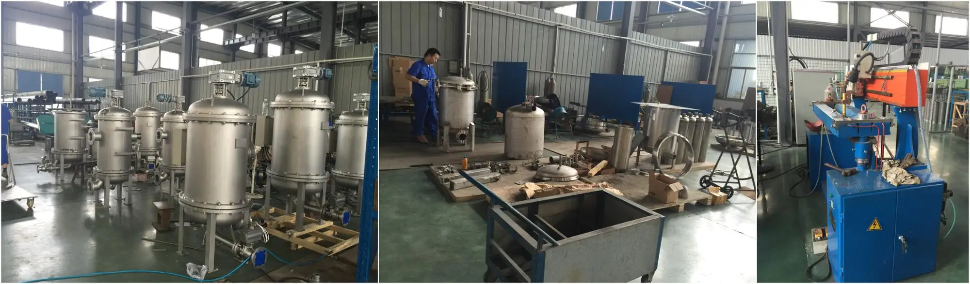 SS304 Quick Open Bag Filter Housing - 1 Year Warranty