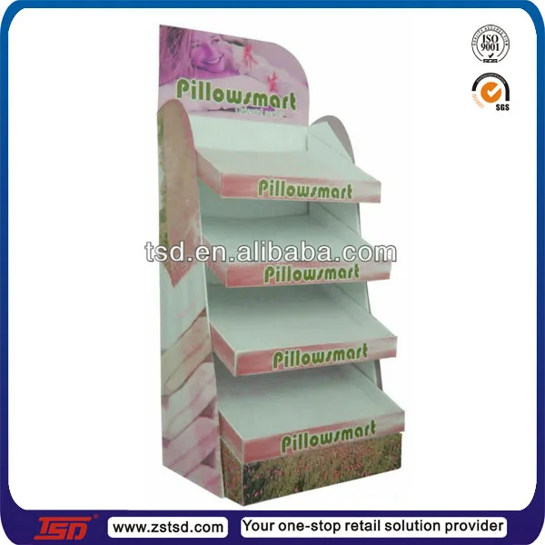 Floor Standing Metal Travel Pillow Display Rack - TSD-M255