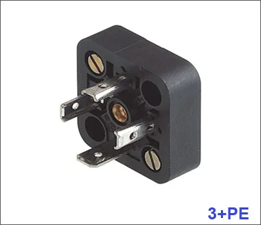 Hirschmann Din 43650 Form A 3pin 4pin Male Panel Mount Solenoid Valve ...