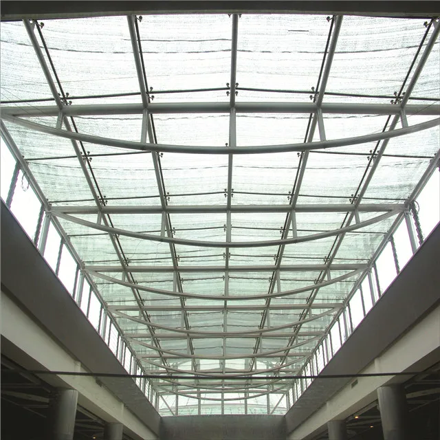 High Strength Steel Structure Supporting And Daylighting Glass ...