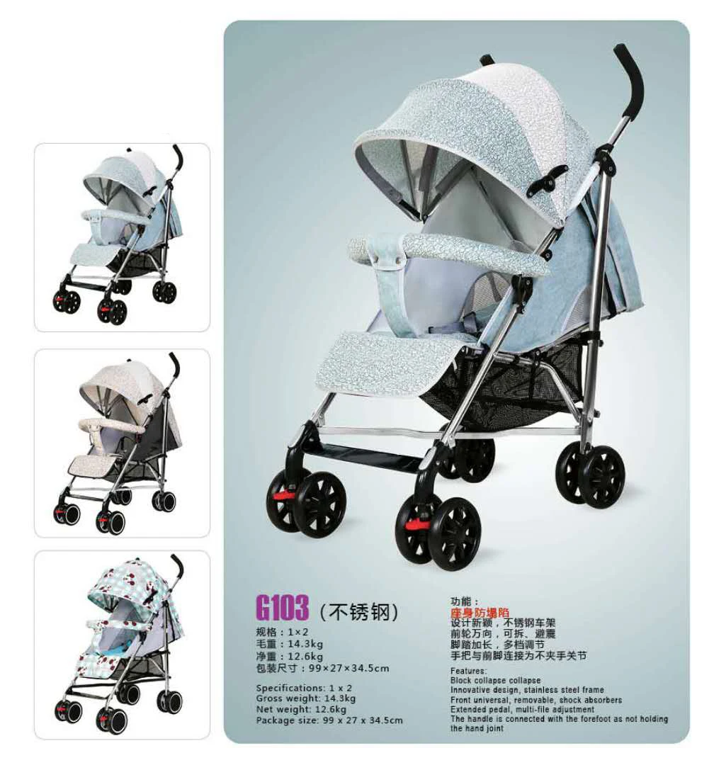 Baby Stroller Product Name And Aluminum Alloy Frame Material Baby ...