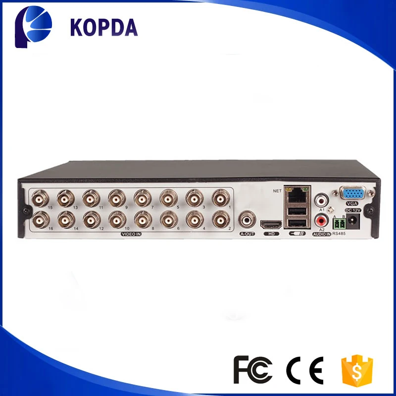 Rs485 16channel 1080n Security H.264 Ahd Standalone Dvr - Buy 16ch ...