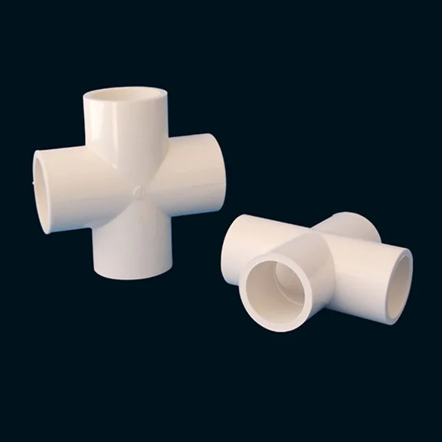 Accesorios de tubería de pvc, 4 Cruces, unión cruzada| Alibaba.com