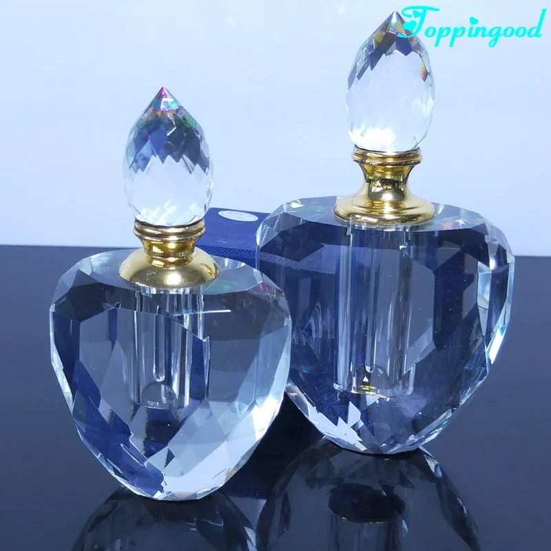 Customized Shape Crystal Perfume Glass Bottle For Wedding Gifts - Buy ...