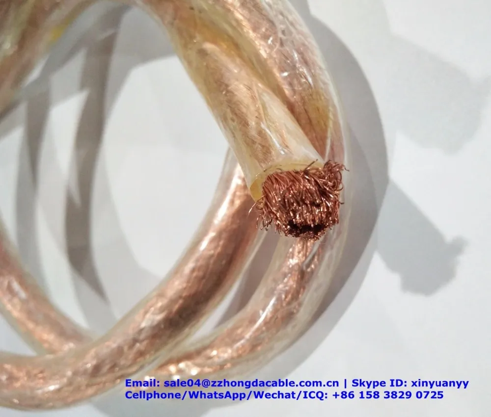 H00v-d High Flexible Earth Conductors Pvc Transparent Insulation Cable ...