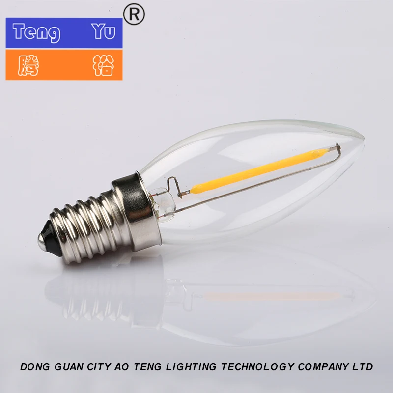Mini Candle C26 Filament Led Bulb 2700-6500k For Fridge Or Decorative ...
