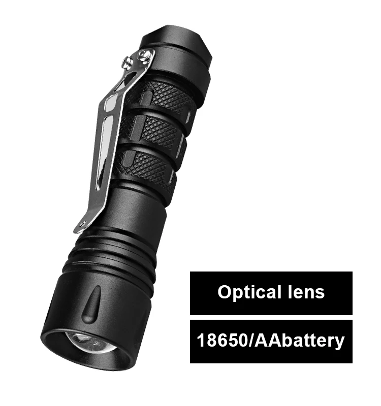2019 New Fashion Surefire Ray Super Bright Black Waterproof Mini Led ...