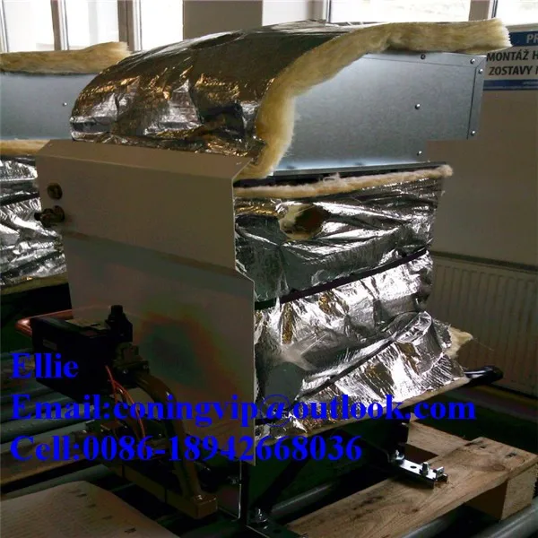 White Vinyl Back Fiberglass Wool Insulation for Roofs