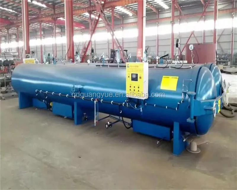 12pcs Tyre Curing Chamber / Vulcanizing Autoclave For Tire Retreading ...