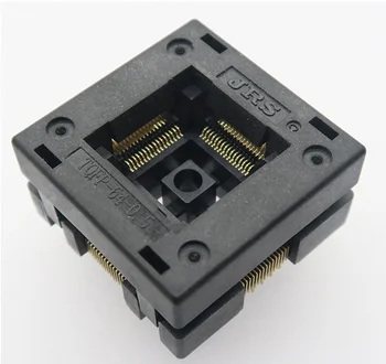 Qfp64 Pin Burn In Socket Pitch 0.5mm Qfp64-0.5 Open Top Test Socket ...