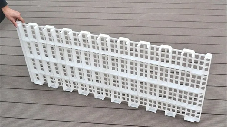 1200 X 500mm PE Plastic Poultry Slat Floor for Broiler Farm