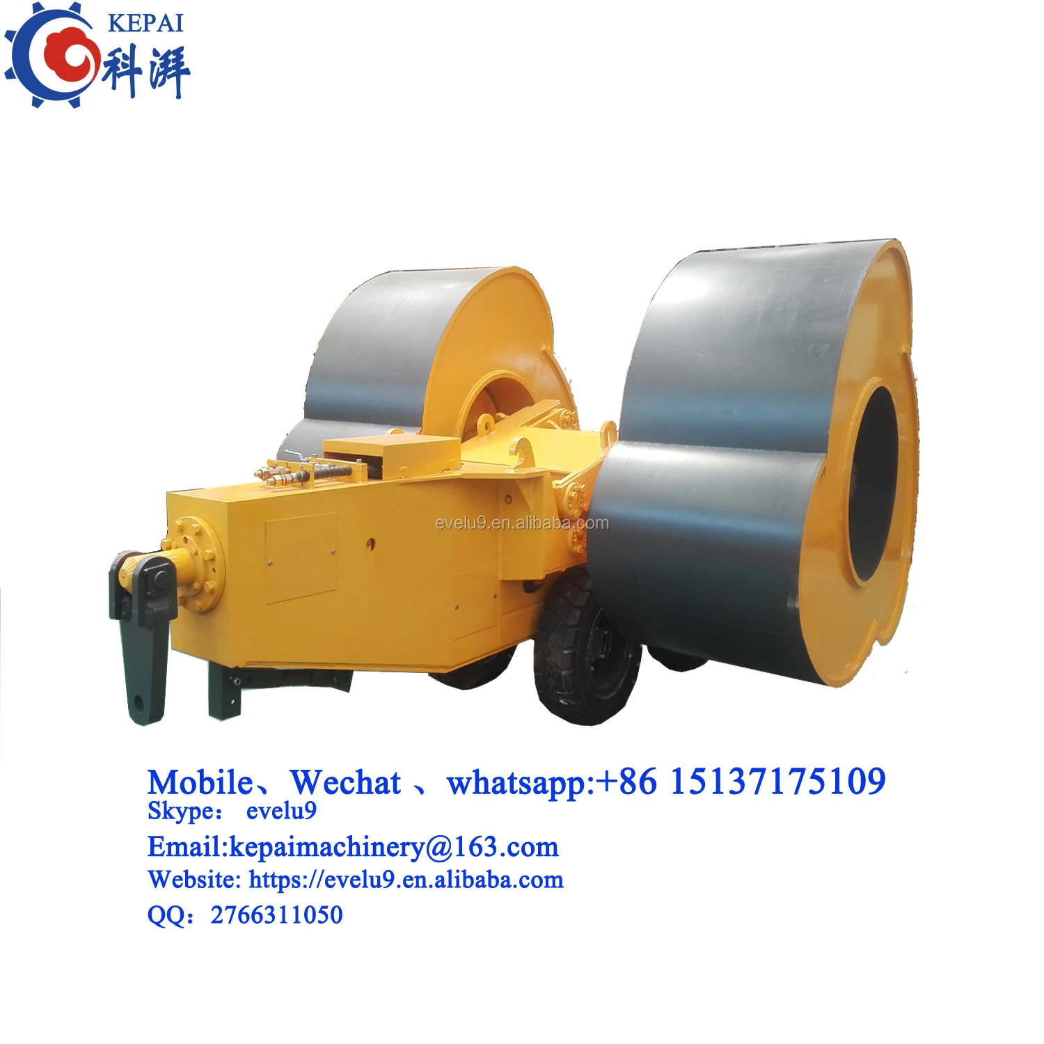 High Energy Impact Compaction - KEPAI Impact Compactor Roller