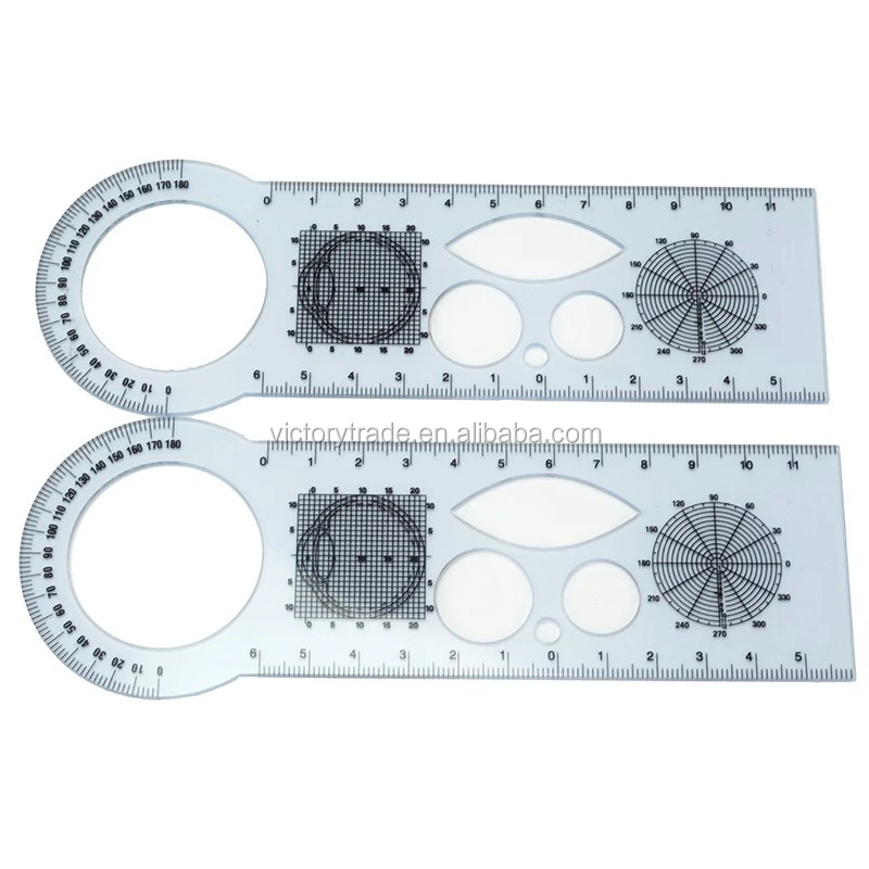 V-t012 Plastic Pupil Distance Ruler Straight Pd Ophthalmology Measure ...