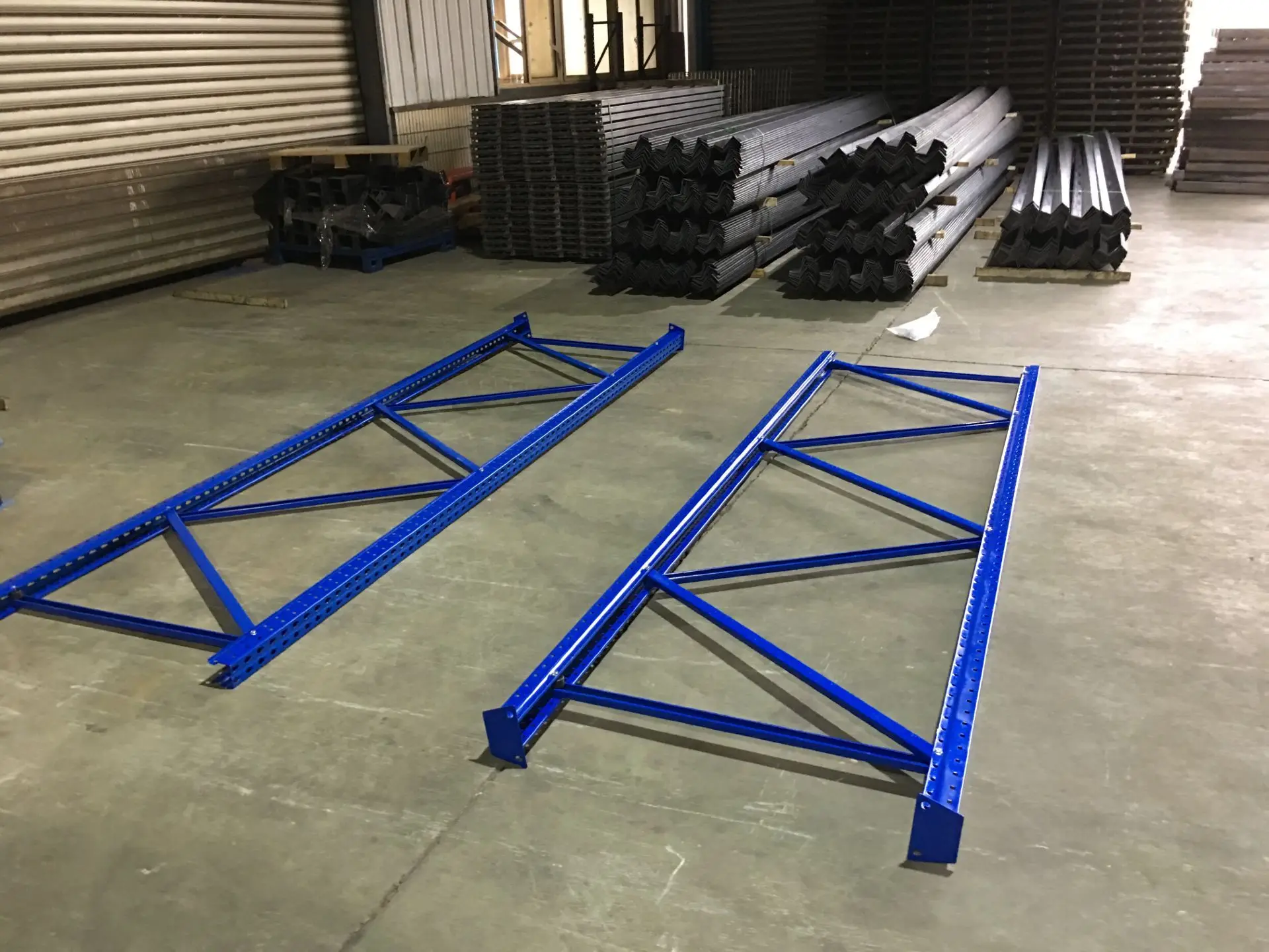 Teardrop Frame Step Beam Warehouse Storage Pallet Rack