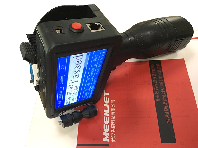 Inkjet Handheld Printer Handheld Inkjet Printer Bottle Logo Printing ...