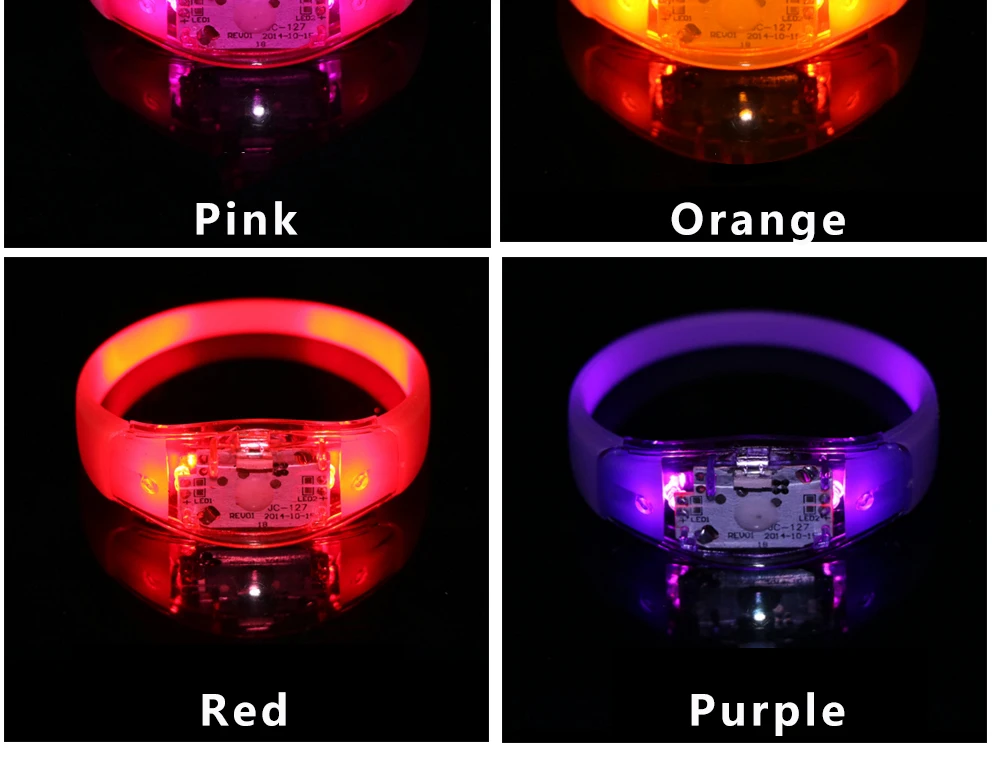 Led Wristband Suppliers Wholesale Led Remote Wristband Radio Controlled ...