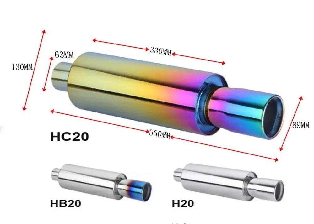 Small Engine Stainless Steel Muffler Exhaust - Compact & Efficient