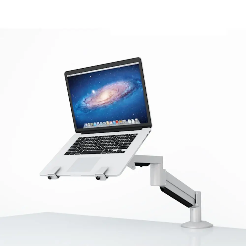 Computer Holder - Laptop Swing Arm Mount - Adjustable & Secure