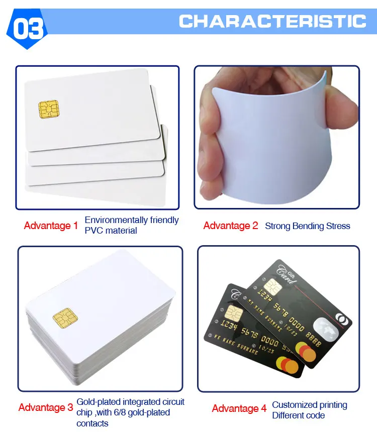 Nfc Contact Chip Business Card With At24c02/c04/c08 - Buy Nfc Card ...