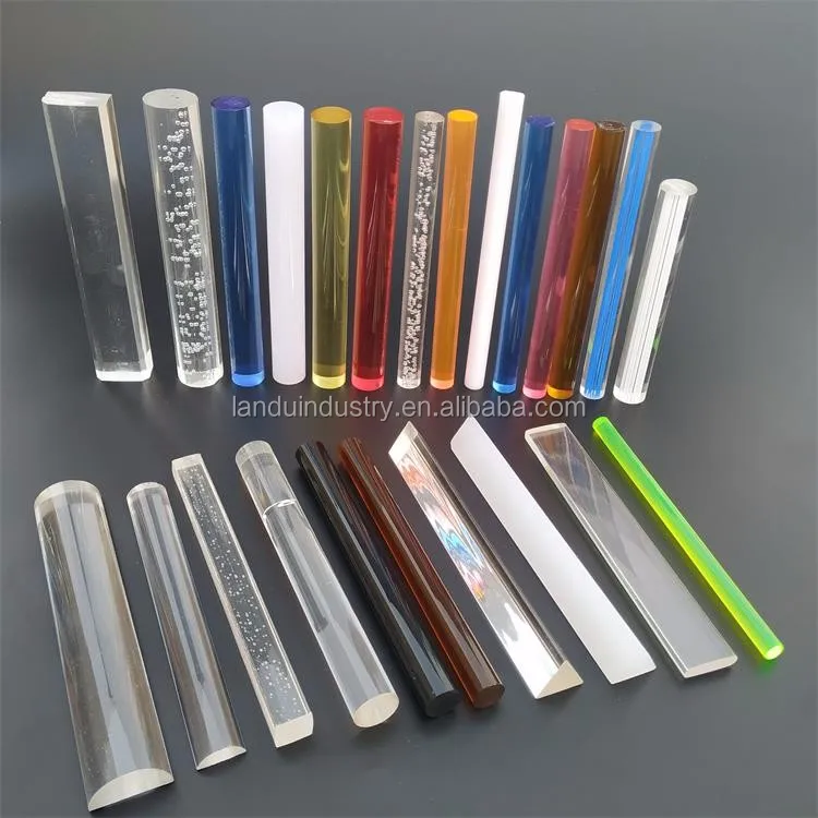 Landu Extruded Color Acrylic Rod Acrylic Pole Acrylic Bar - Buy Acrylic ...