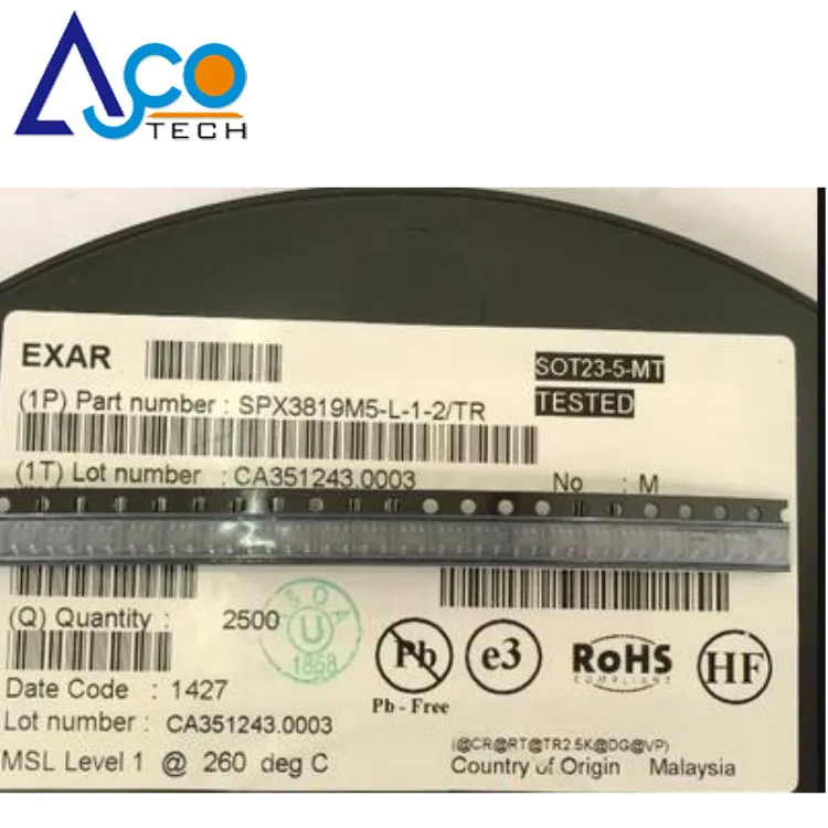 Linear Voltage Regulator Ic Spx3819m5-l-1-2 Low-noise Ldo Voltage ...