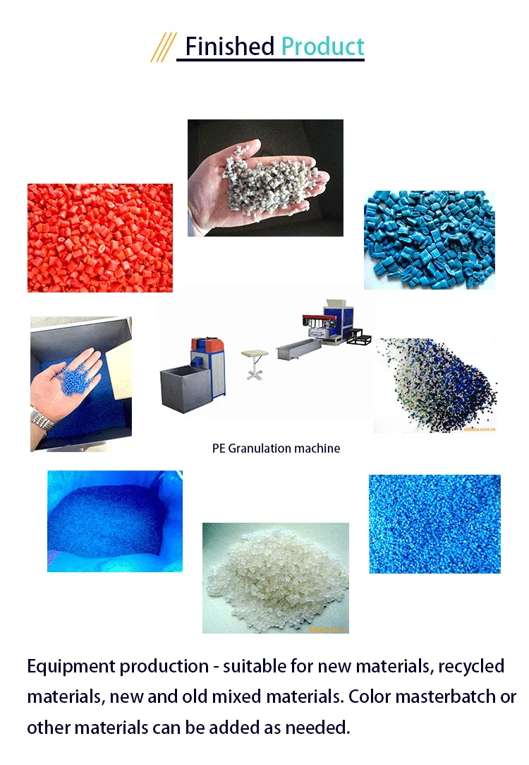 Plastic Machine Waste Small Recycle Pe Polyethylene Equipment Recycling ...