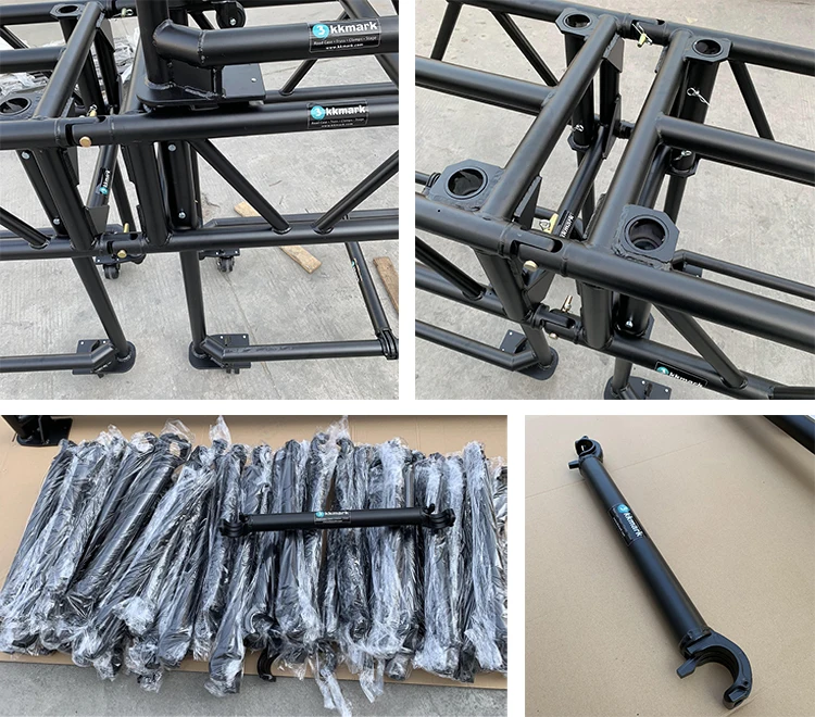Kkmark Aluminum Black Pre Rig Truss for Lighting & Dance