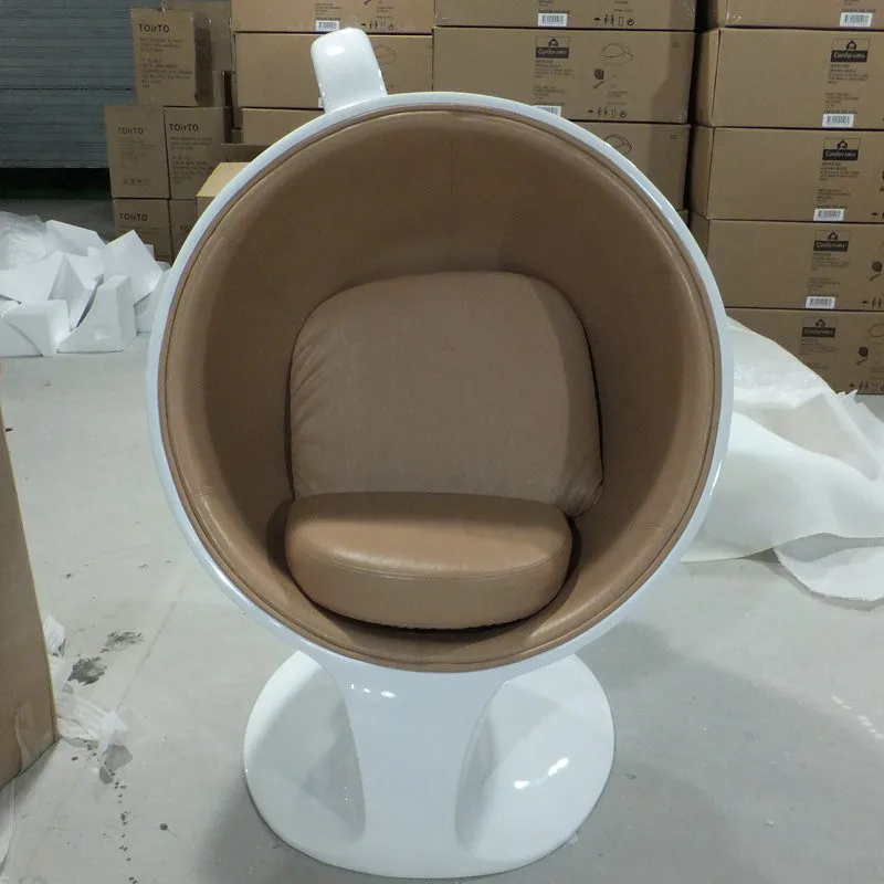 Y076 FRP Fiberglass Coffee Cup Shaped Chair - Modern & Durable