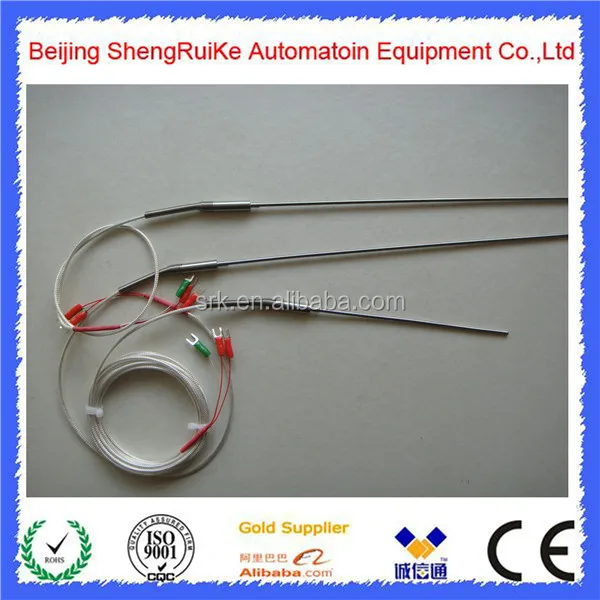 6mm Dia Probe 3 Wire Rtd Pt100 Temperature Sensor - Buy Rtd Pt100 Temperature Sensor,3 Wire Rtd ...