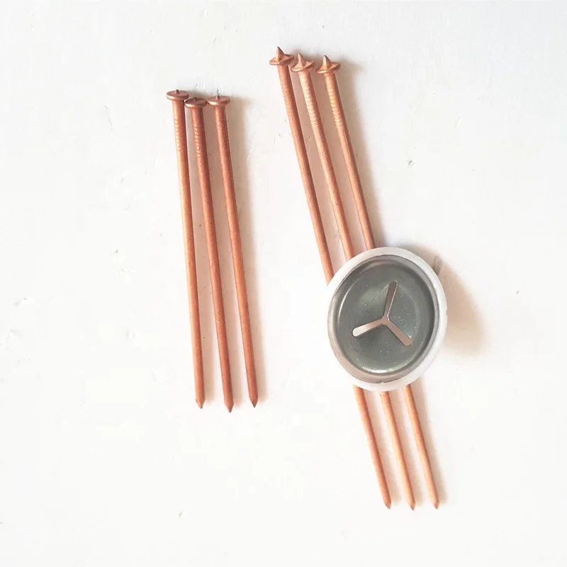 3x130mm Copper Coated Weld Cd Pins,Marine Insulation Stud Pins - Buy ...