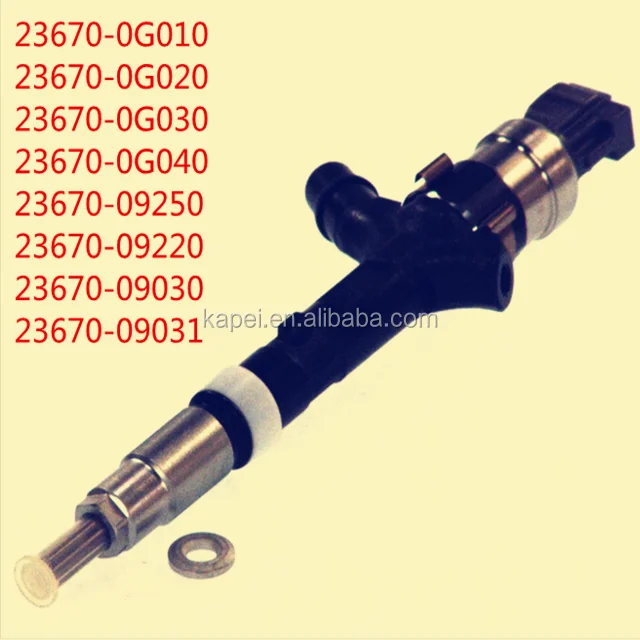 Denso Injector 23670-0G010 09500-7580 23670-09030 - Reliable Quality