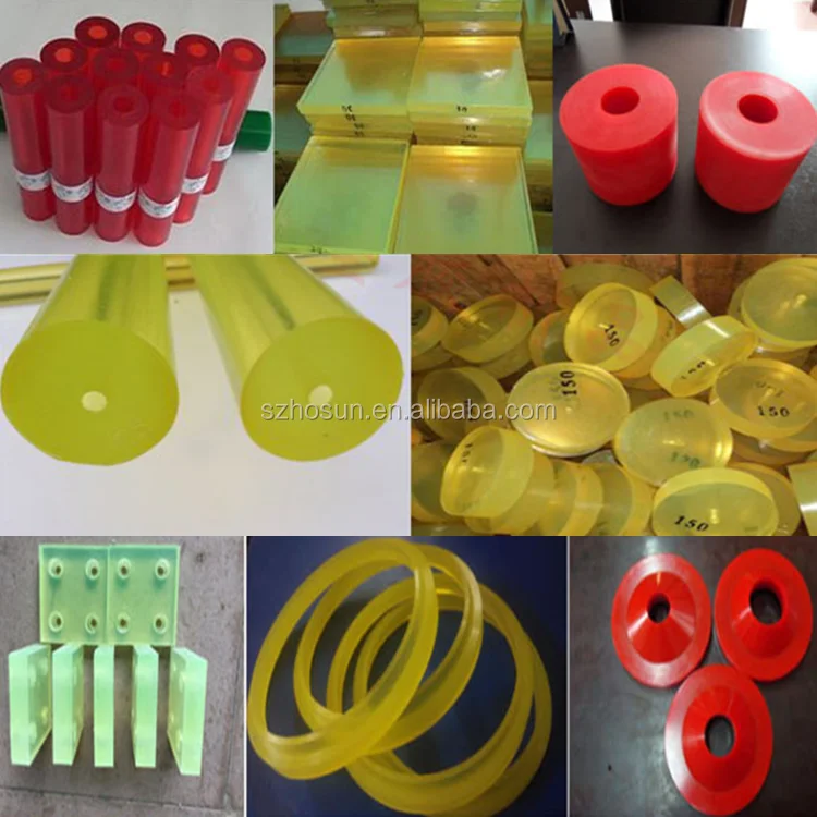 Good Quality 2-200mm Polyurethane Rod Rubber Bars Hardness 90a 95a 85a ...