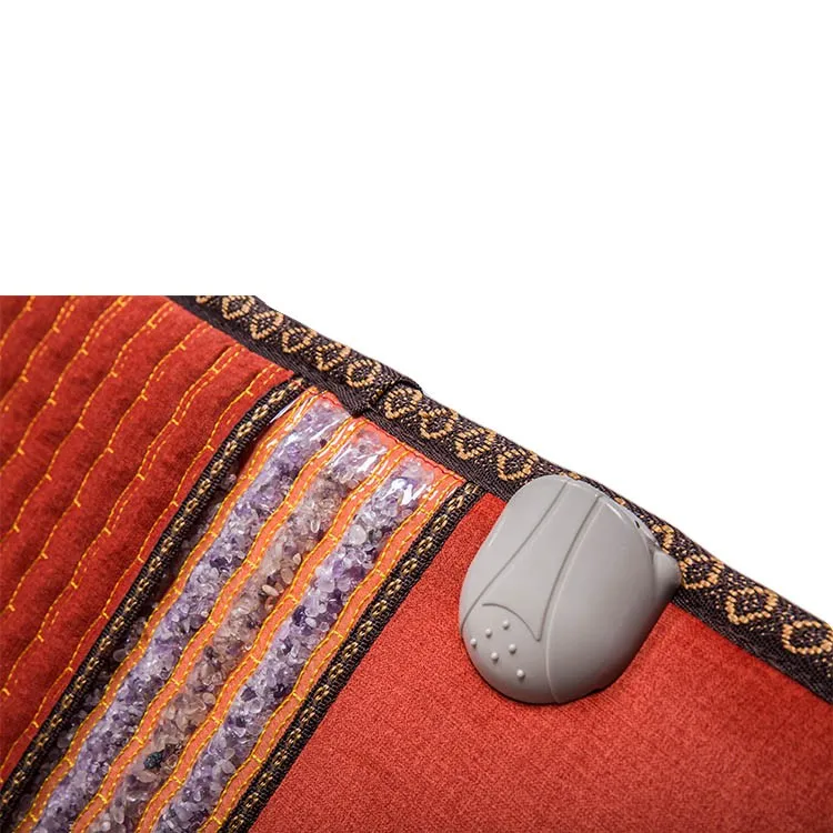 Thermal Stone Amethyst Mattress Crystal Mat Seat Pad Massage Cushion ...