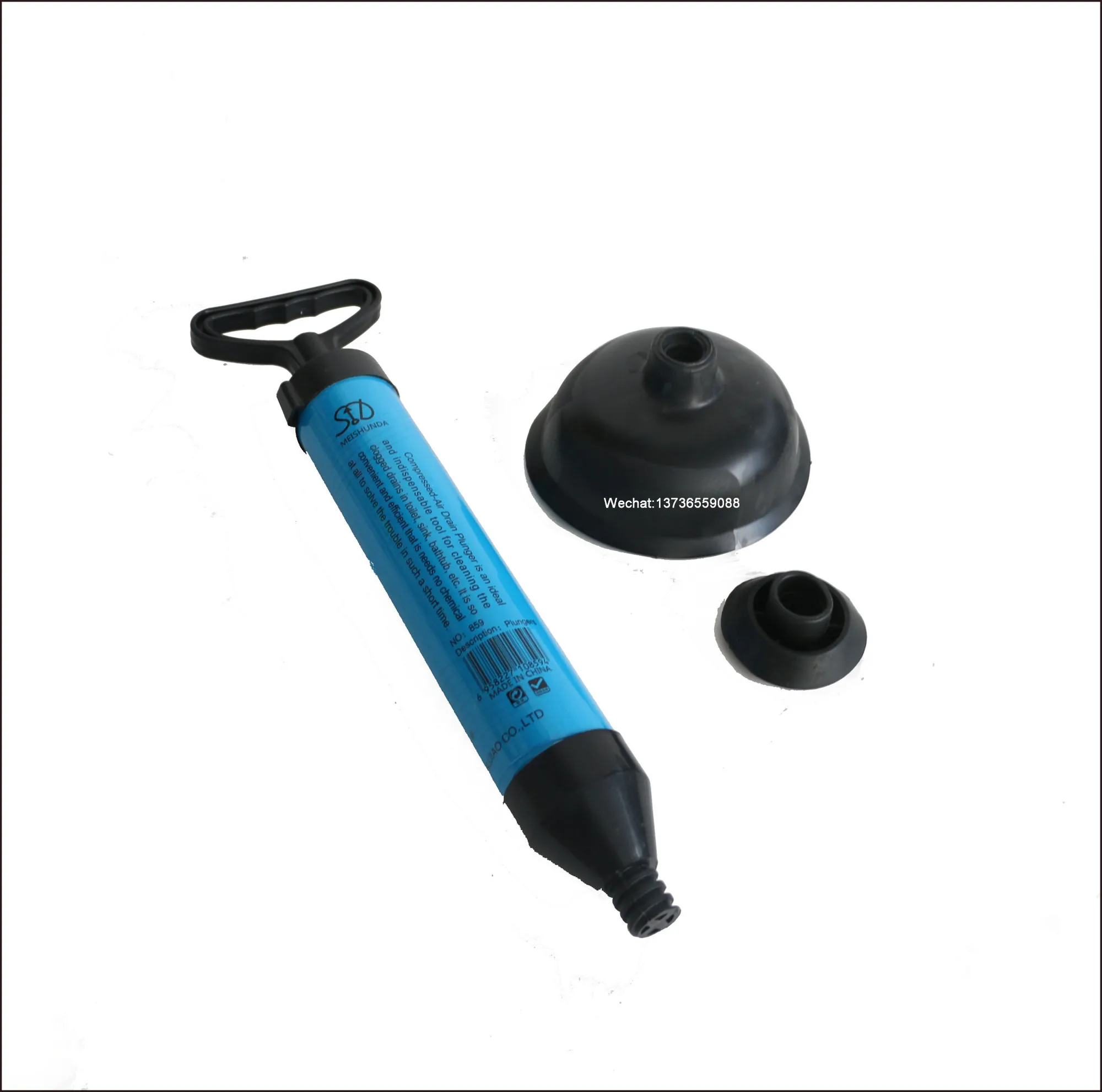 Item 2223 3pc Powerful Suction Drain Buster Plunger - Buy Drain Buster ...