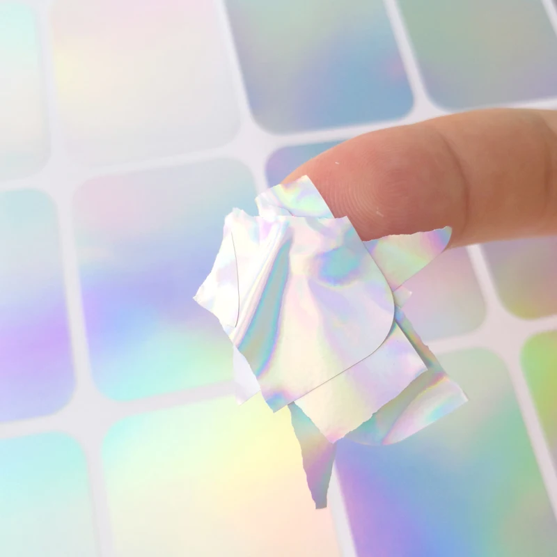 Rainbow Sheets Roll Hologram Eggshell Holographic Vinyl Sticker - Buy ...