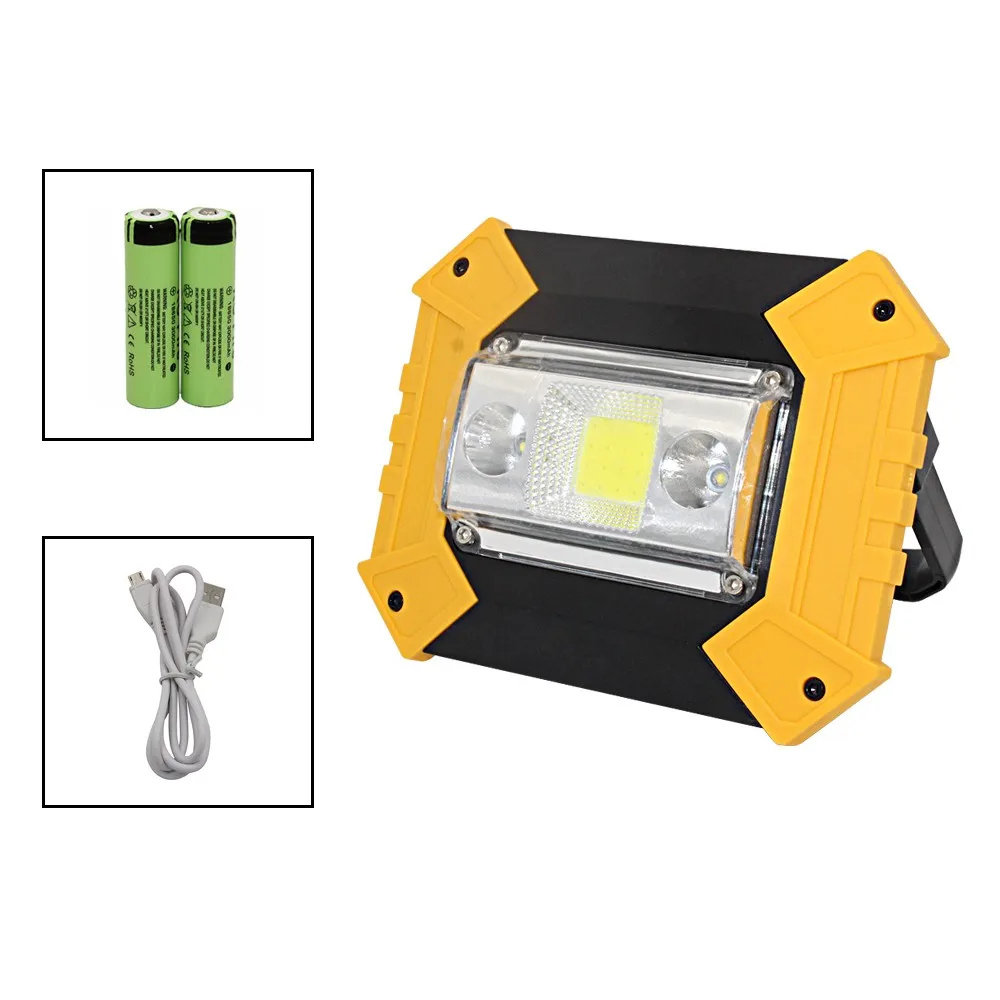 Hot Sell Rechargeable 10w 750 Lumens Battery Powered Flood Usb Input ...