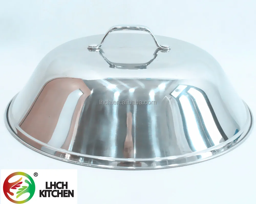 Stainless Steel Bbq Cheese Melting Lid And Steaming Dome Cover - Buy ...