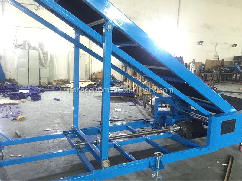 Loading/offloading Inclined Belt Conveyor - Buy Inclined Belt Conveyor ...