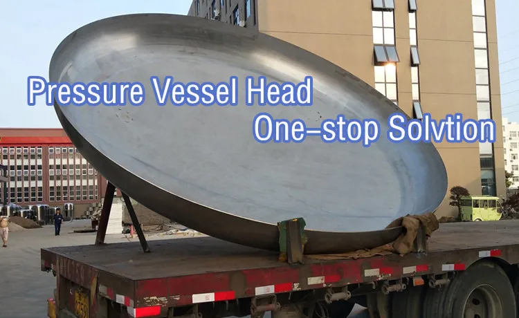 Pressure Vessel Boiler Dished Flat Bottom Seal End Head Plates with ...