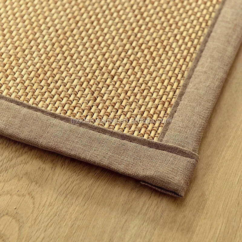 Chinese Hand Woven Natural Bamboo Area Rug Bamboo Carpet Mat - Buy ...