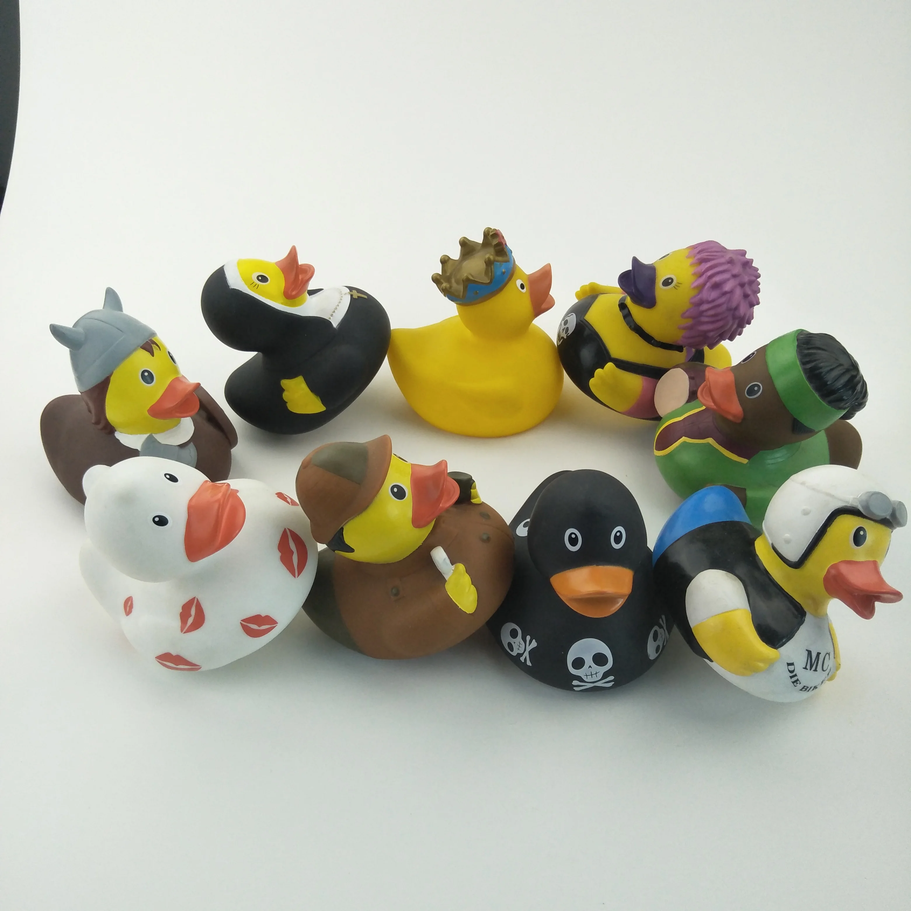 Plastic Weighted Floating Rubber Duck,Customized Yellow Bath Duck For ...