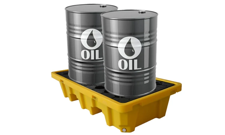 Oil Spill Pallet 2 Drum - Secondary Storage Solutions