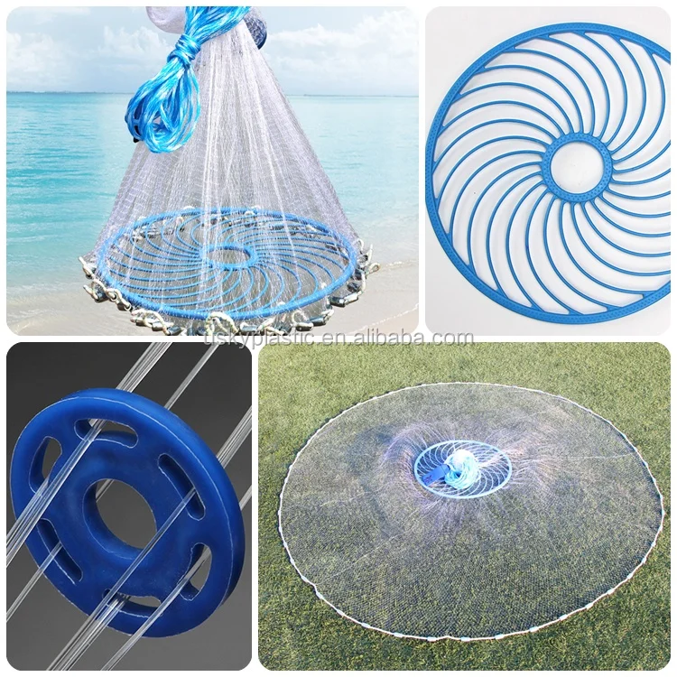 American Style Easy Throw Cast Net Drawstring Fishing Net Nylon Mono ...