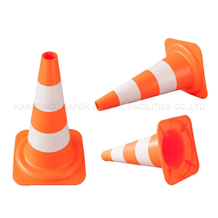Standard Rubber Pvc 28*28cm Base Small Road Cones Pvc Pipe Cone - Buy ...