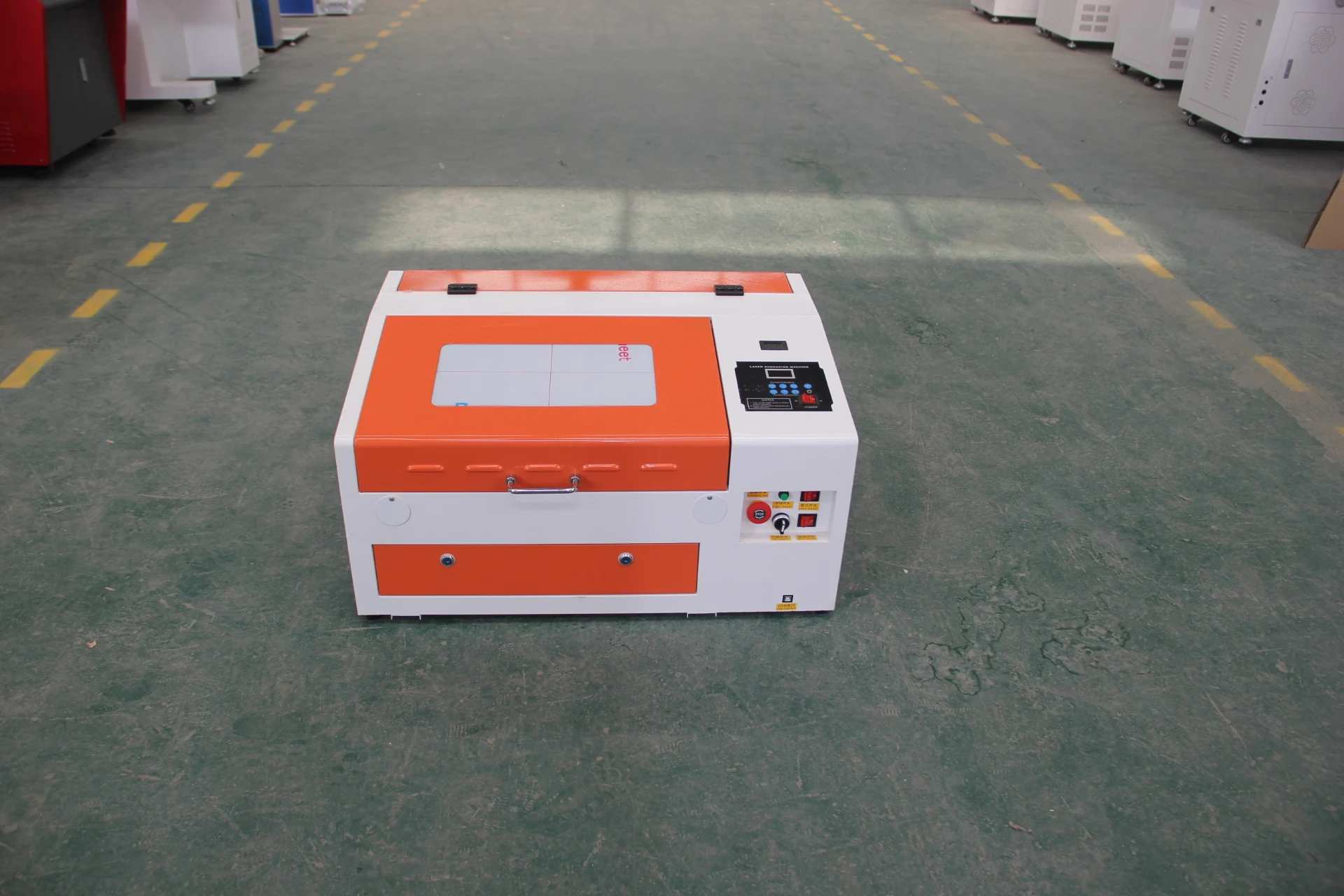 40W CorelLaser Software Laser Engraving & Cutting Machine for Leather ...