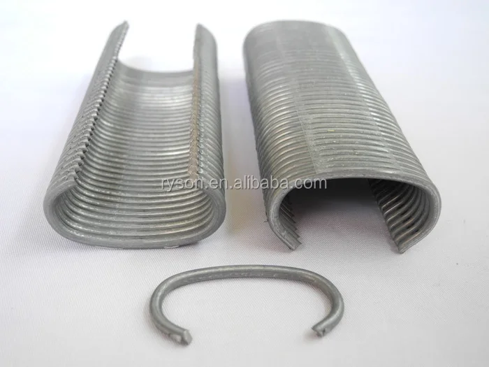 High Tensile Galfan C-Clips for Gabions and Fence Making