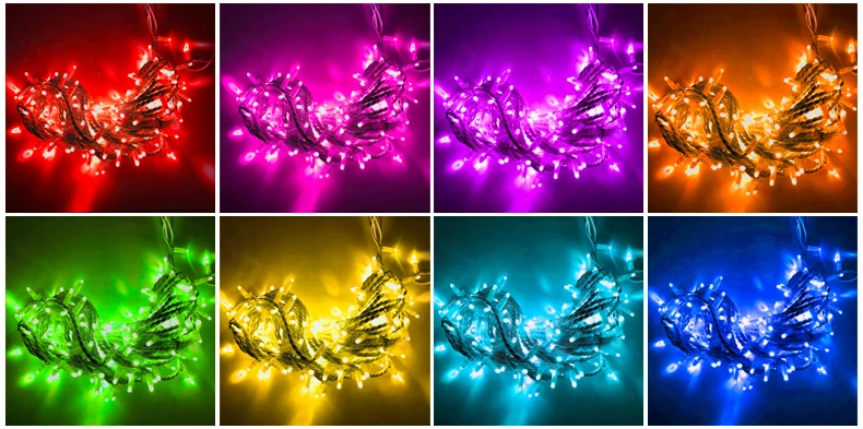 High Quality Ip65 Waterproof Outdoor Led String Lights 10m White Rubber ...