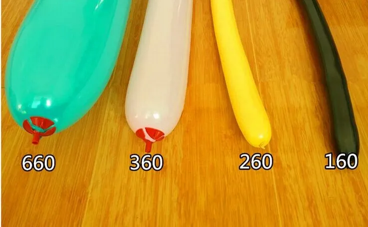 260 Q / 360 Q / 660 Q Magic Latex Balloons Long Shape Balloons - Buy ...